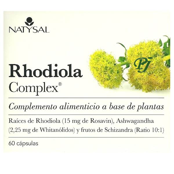 Rhodiola Complex 60 Capsulas - Natysal | Centro Dietético del Sur